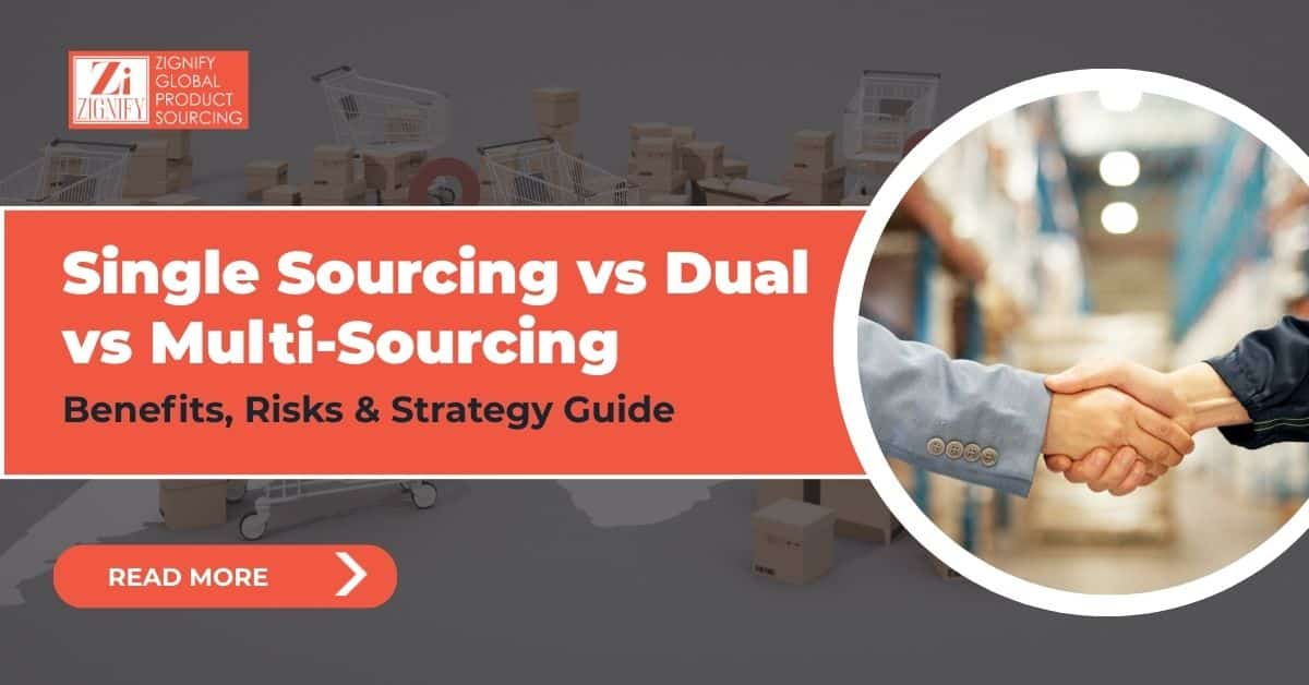 Navigating Sourcing Strategies: Single Sourcing vs Dual vs Multi-Sourcing